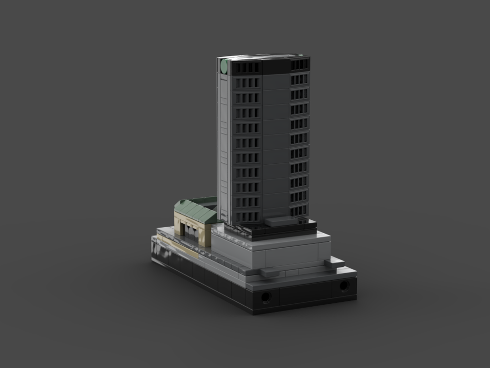 Lego Moc Grand Central Terminal Metlife Building Nyc By Taters