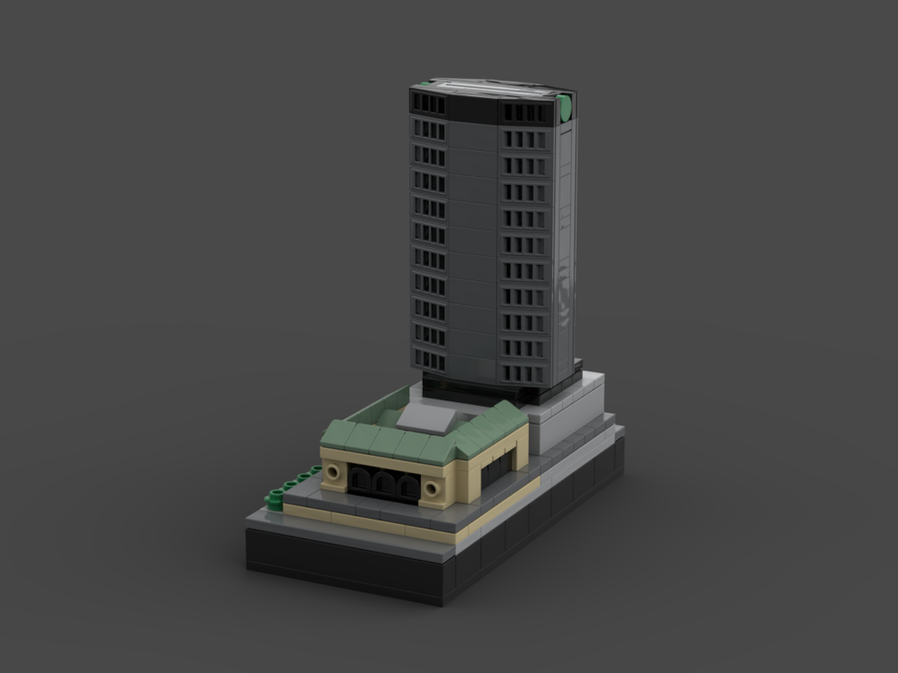 LEGO MOC Grand Central Terminal | MetLife Building - NYC by Taters ...