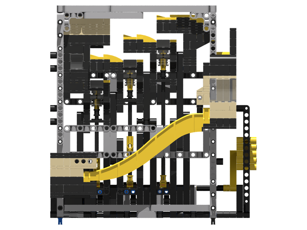 Lego Moc Gbc Tower 1 Part C By 9vsystem Rebrickable Build With Lego