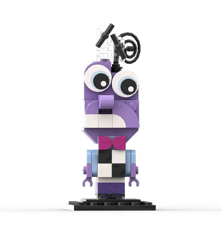 LEGO MOC Fear (Inside Out) by delight_moc | Rebrickable - Build with LEGO