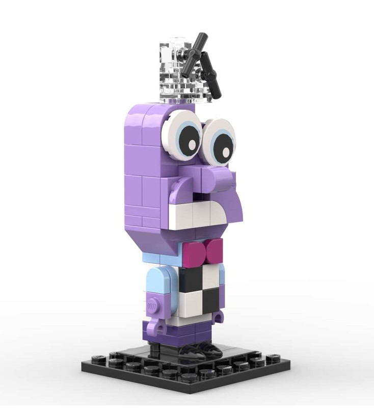 LEGO MOC Fear (Inside Out) by delight_moc | Rebrickable - Build with LEGO