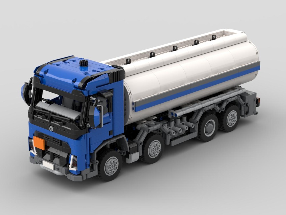 LEGO MOC 2021 Volvo FMX 8x2 Fuel Tanker by Mcd_technic | Rebrickable ...