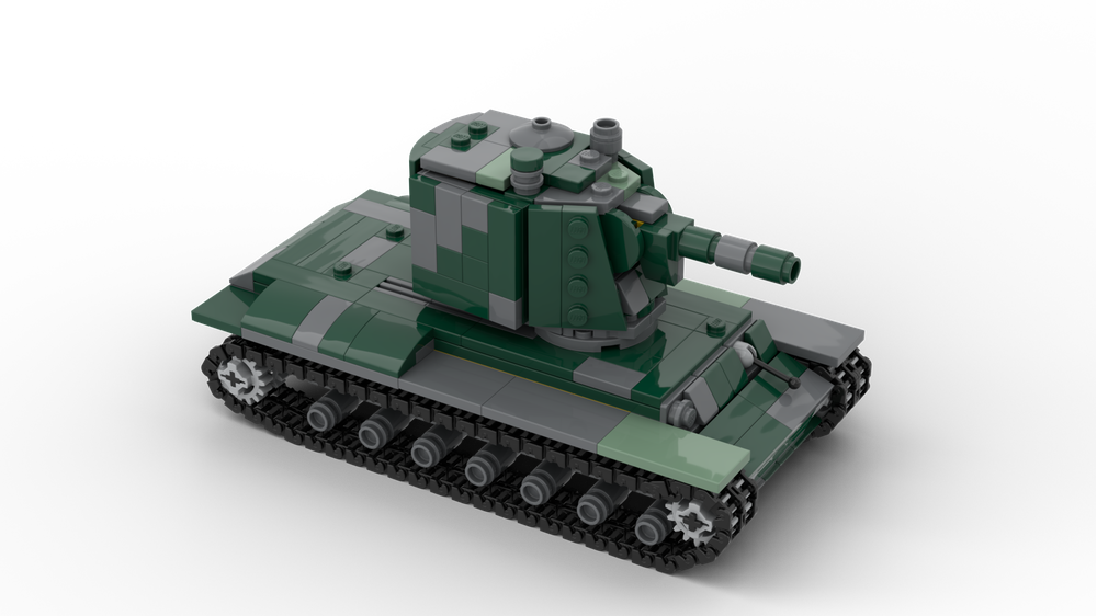 LEGO MOC KV-2 (1:42 Minfig Scale) by Qwinter | Rebrickable - Build with ...