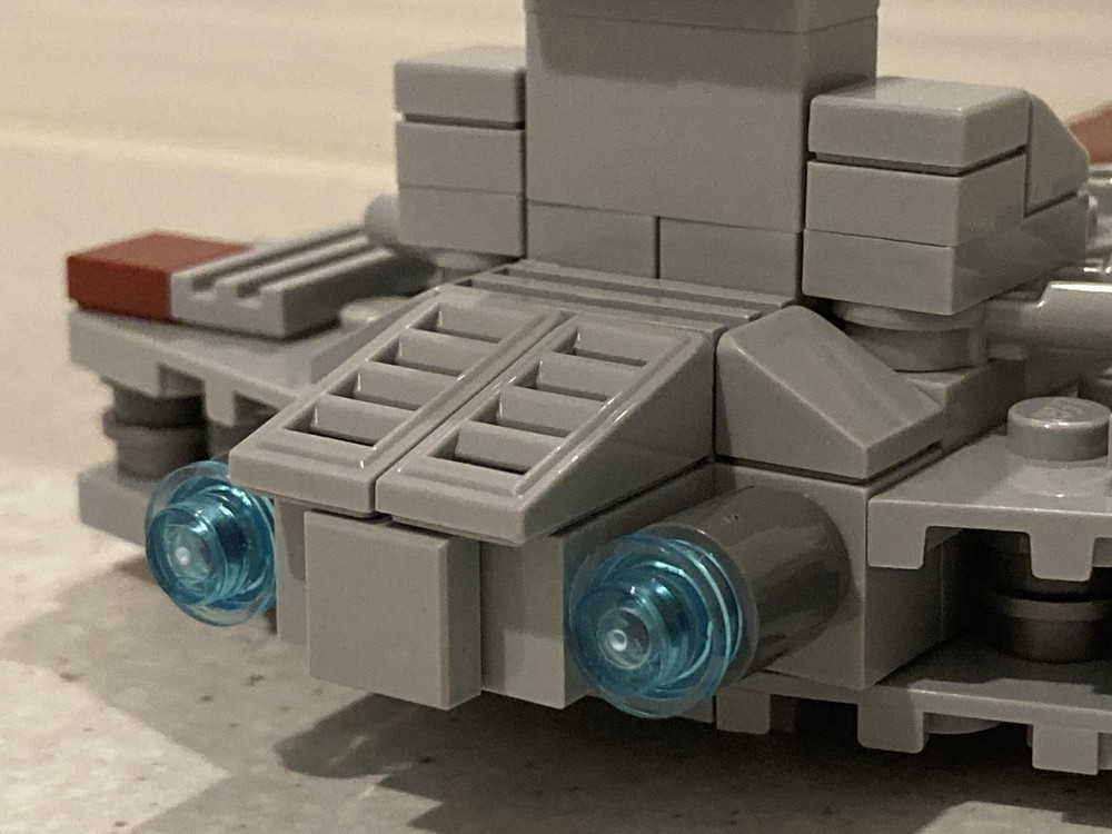 Lego Moc Micro Venator Class Republic Attack Cruiser By Countdodo