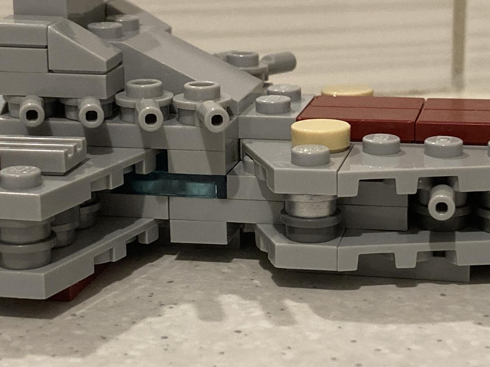 Lego Moc Micro Venator Class Republic Attack Cruiser By Countdodo