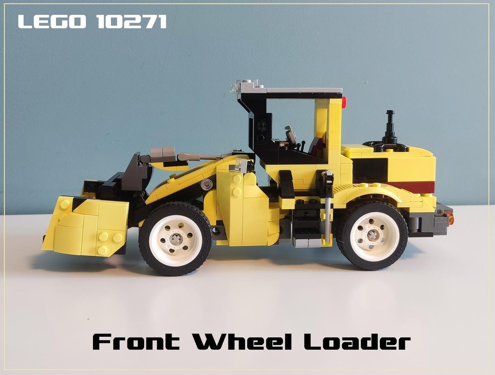 LEGO MOC 10271 Front Wheel Loader by Kirvet | Rebrickable - Build with LEGO