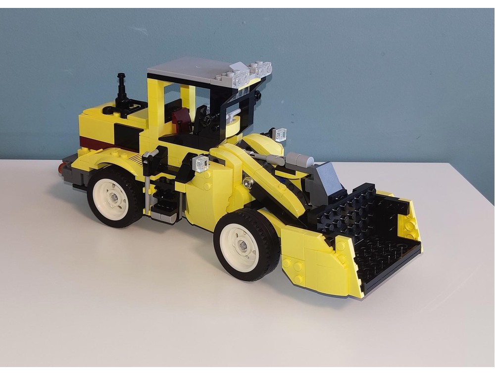 LEGO MOC 10271 Front Wheel Loader by Kirvet | Rebrickable - Build with LEGO