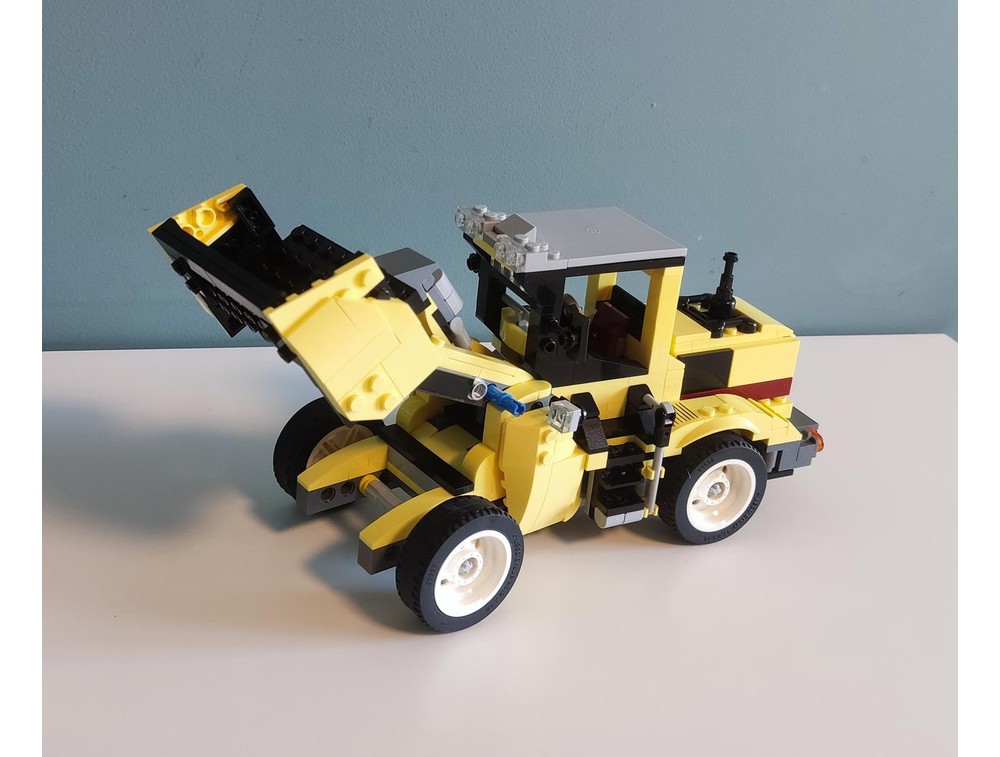 LEGO MOC 10271 Front Wheel Loader by Kirvet | Rebrickable - Build with LEGO