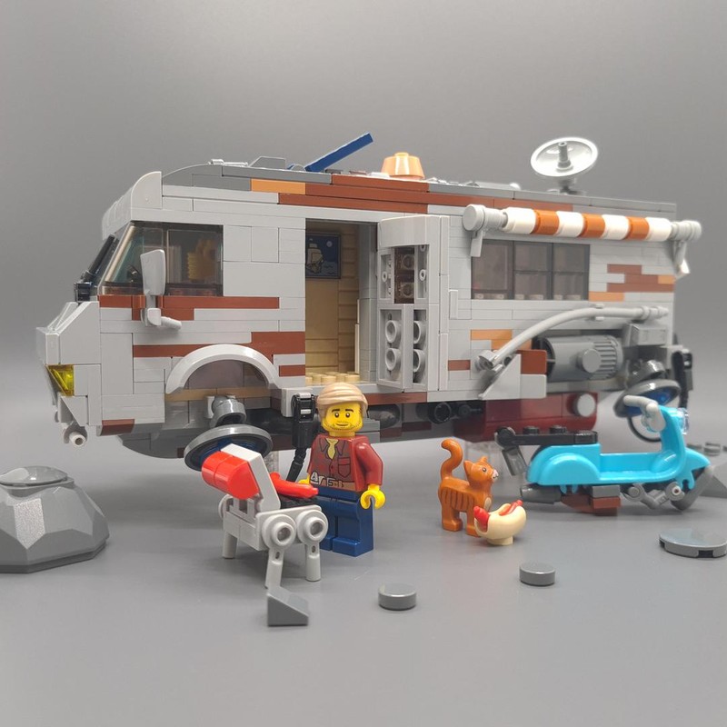 LEGO MOC Space RV by Moc_Lobster | Rebrickable - Build with LEGO