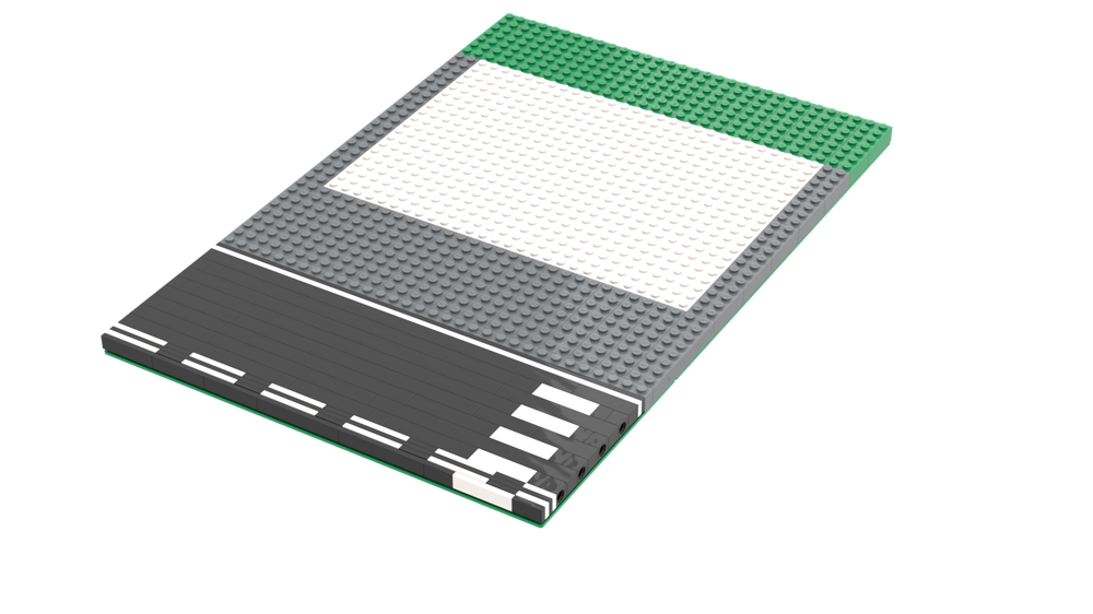 LEGO MOC Modular Building Street Baseplate Wide enough for Speed ...