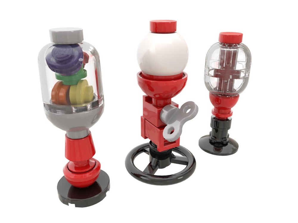 LEGO MOC Gumball Machines by Thomus_Bean | Rebrickable - Build with LEGO