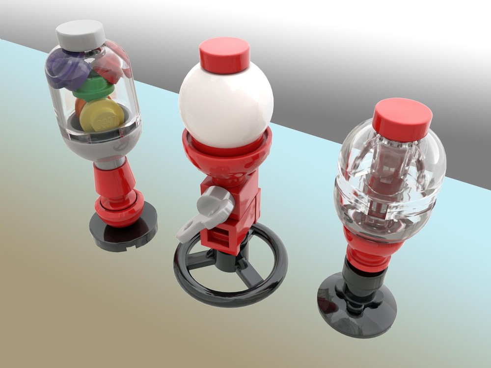 LEGO MOC Gumball Machines by Thomus_Bean | Rebrickable - Build with LEGO