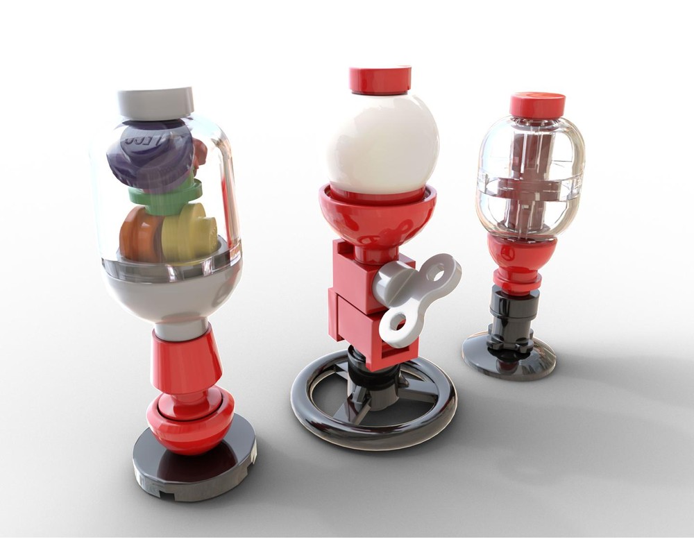 LEGO MOC Gumball Machines by Thomus_Bean | Rebrickable - Build with LEGO