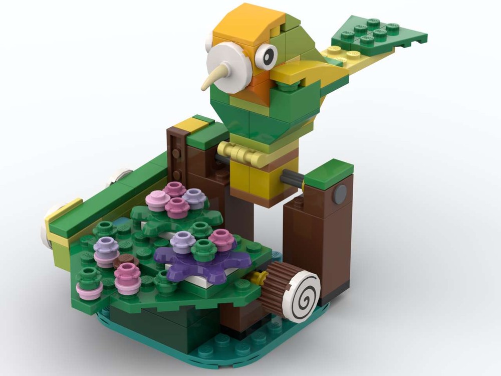 LEGO MOC 11019 Pecking Bird by robmg | Rebrickable - Build with LEGO