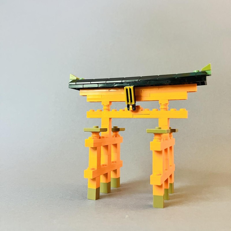 LEGO MOC Itsukushima Shinto Shrine 厳島神社 by TheLegoGuy31 | Rebrickable ...
