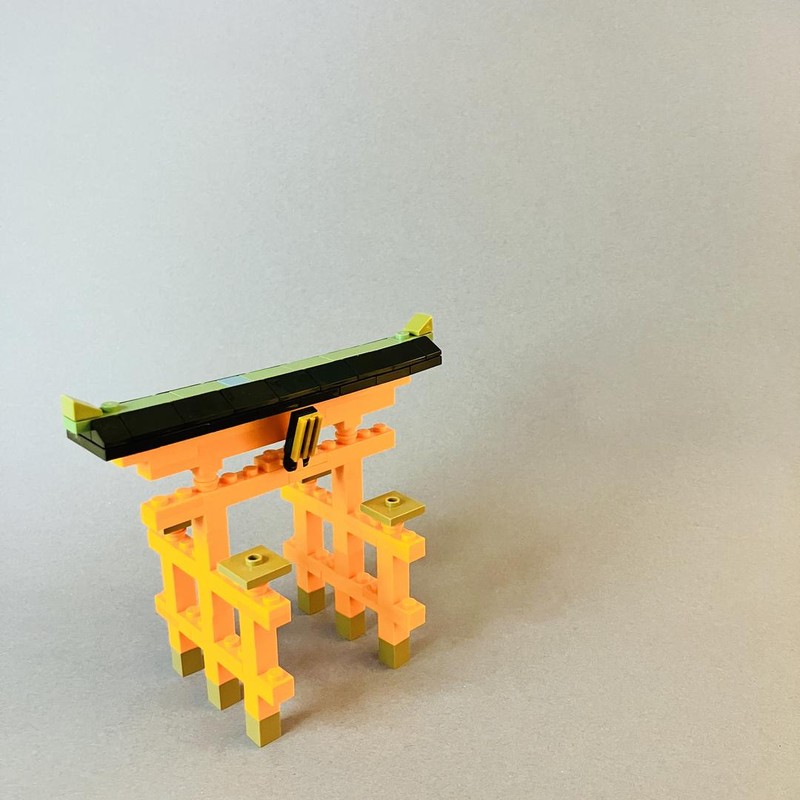 LEGO MOC Itsukushima Shinto Shrine 厳島神社 by TheLegoGuy31 | Rebrickable ...