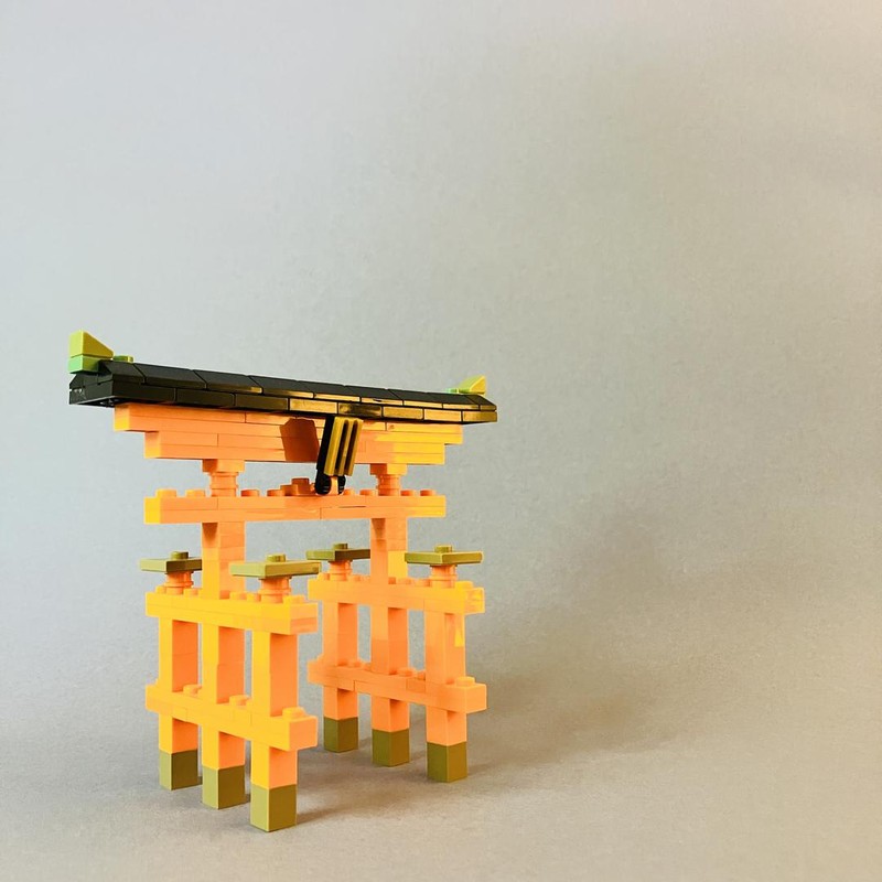 LEGO MOC Itsukushima Shinto Shrine 厳島神社 by TheLegoGuy31 | Rebrickable ...