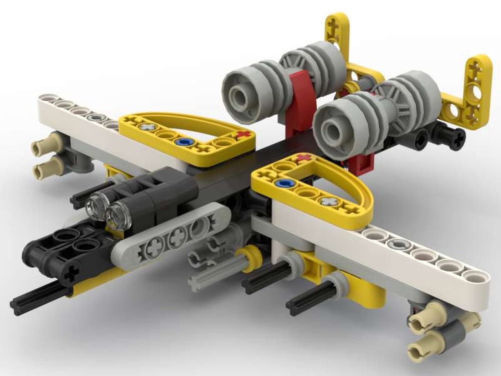 LEGO MOC 42031 A-10 Thunderbolt ("Warthog") by meregt | Rebrickable ...