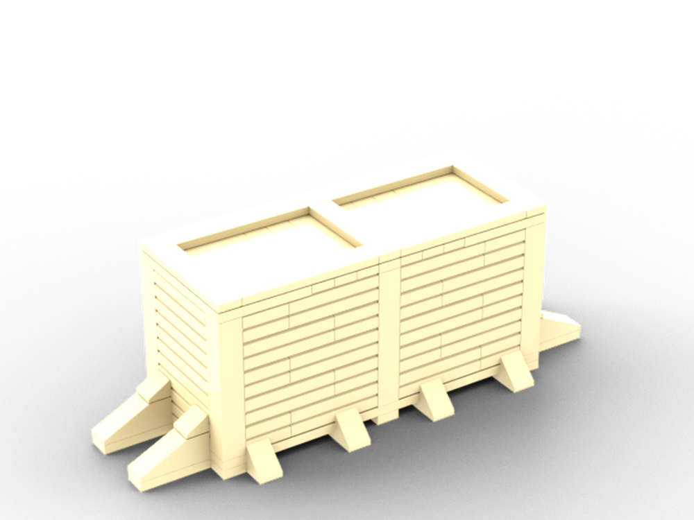 LEGO MOC big wooden box as cargo for SSyms by DJP760 | Rebrickable ...