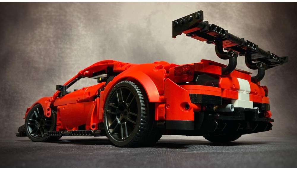Lego Moc Ferrari 488 Gte 42125 Mod By Lego Technic World