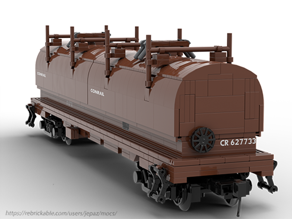 LEGO MOC Coil Car Conrail by jepaz | Rebrickable - Build with LEGO