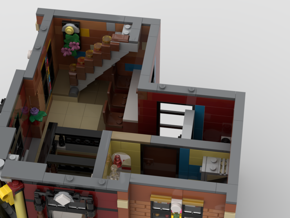 LEGO MOC Burger Junction with Drive Thru - Lego 10312 Jazz Club ...