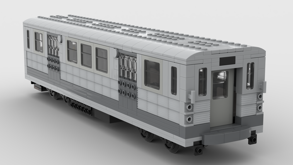 LEGO MOC NYC Subway Car by BigJudge | Rebrickable - Build with LEGO
