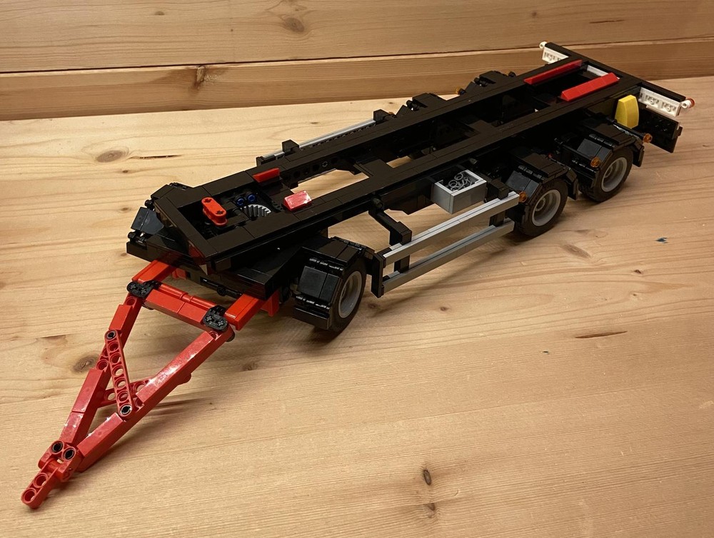 LEGO MOC Hooklift trailer by Daniel's creations | Rebrickable - Build ...