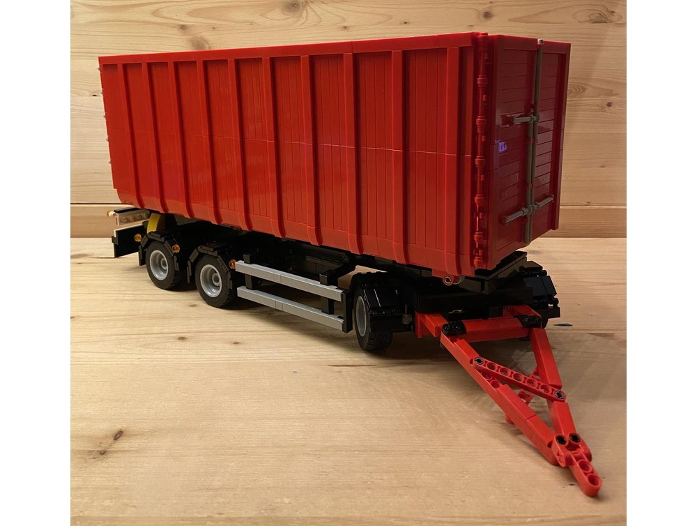 LEGO MOC Hooklift trailer by Daniel's creations | Rebrickable - Build ...