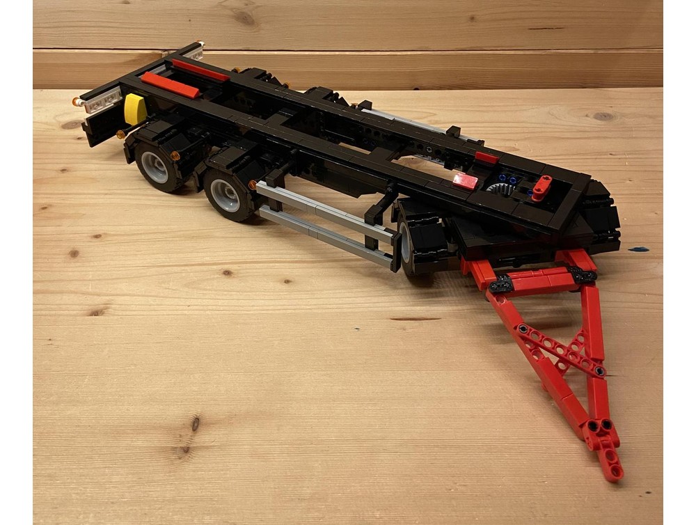 Lego Moc Hooklift Trailer By Daniels Creations Rebrickable Build
