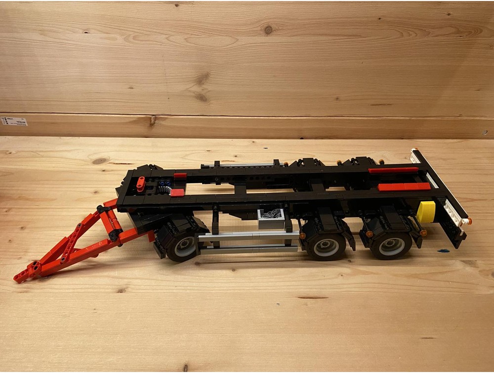 Lego Moc Hooklift Trailer By Daniels Creations Rebrickable Build