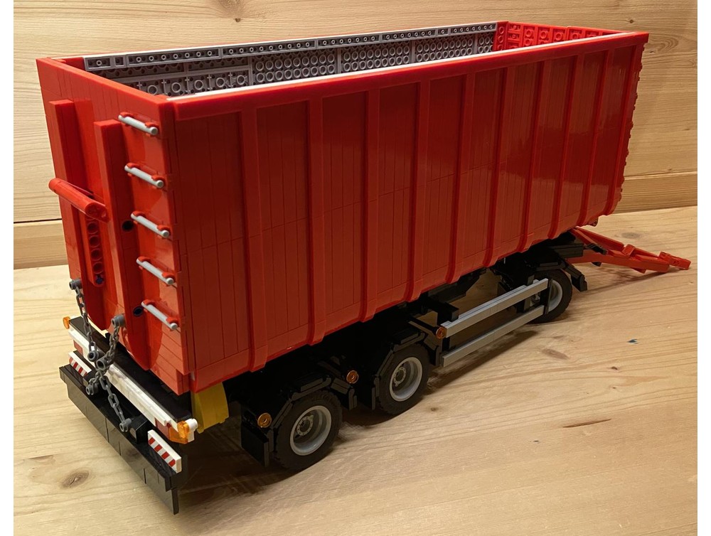 LEGO MOC Hooklift trailer by Daniel's creations | Rebrickable - Build ...