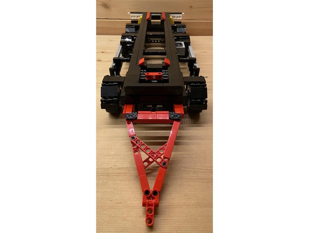 Lego Moc Hooklift Trailer By Daniels Creations Rebrickable Build