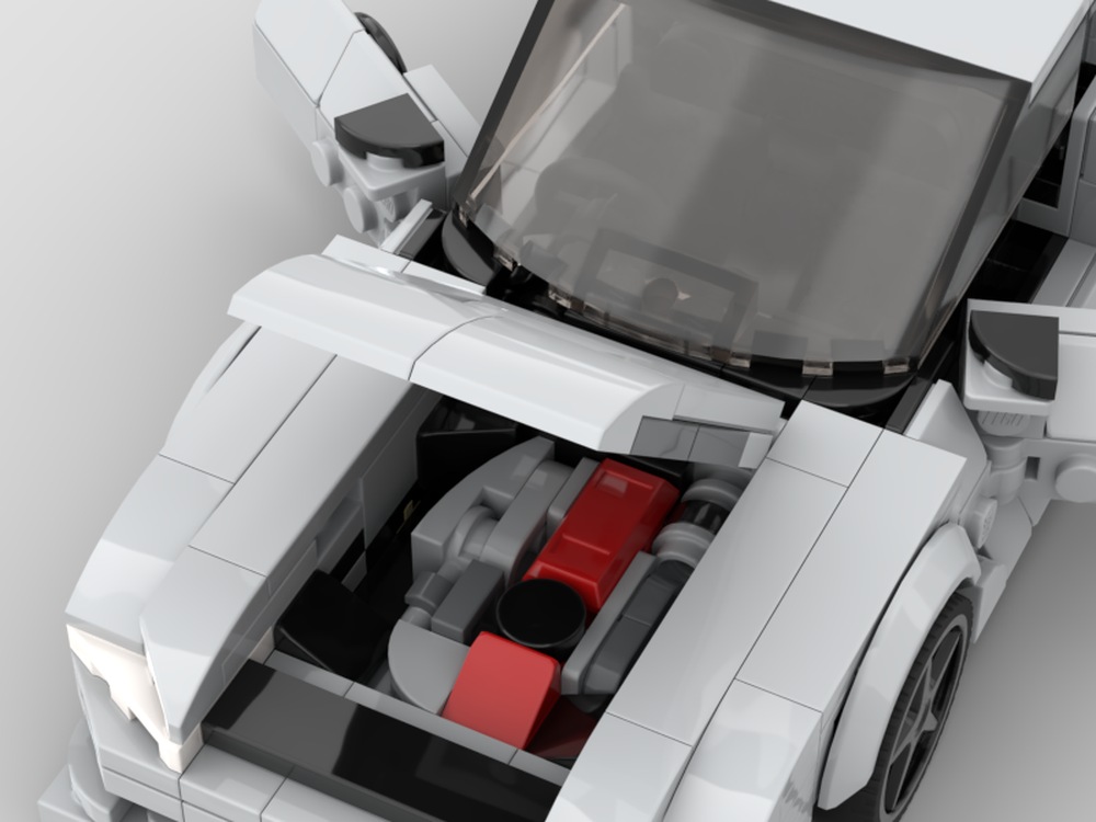LEGO MOC Nissan S14 by Mybrickcars | Rebrickable - Build with LEGO