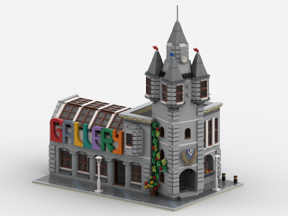 LEGO MOC-137545 Art Gallery by Bushman23 | Rebrickable - Build with LEGO