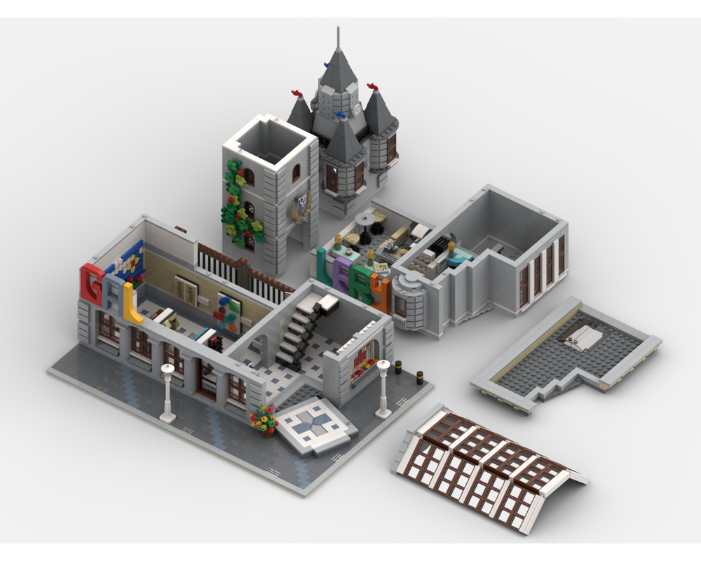 Lego Moc Art Gallery By Bushman23 Rebrickable Build With Lego