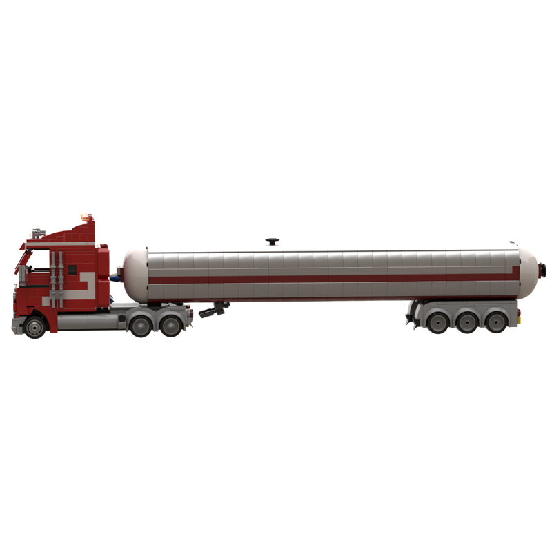 LEGO MOC Freightliner Argosy with Tanker Trailer by JPCreations ...