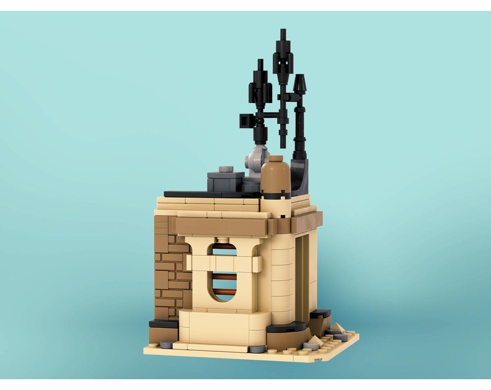 LEGO MOC-137554 TATOOINE corner hut by brick98989 | Rebrickable - Build ...