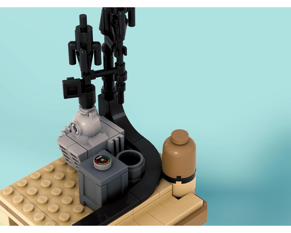 Lego Moc Tatooine Corner Hut By Brick98989 Rebrickable Build With Lego