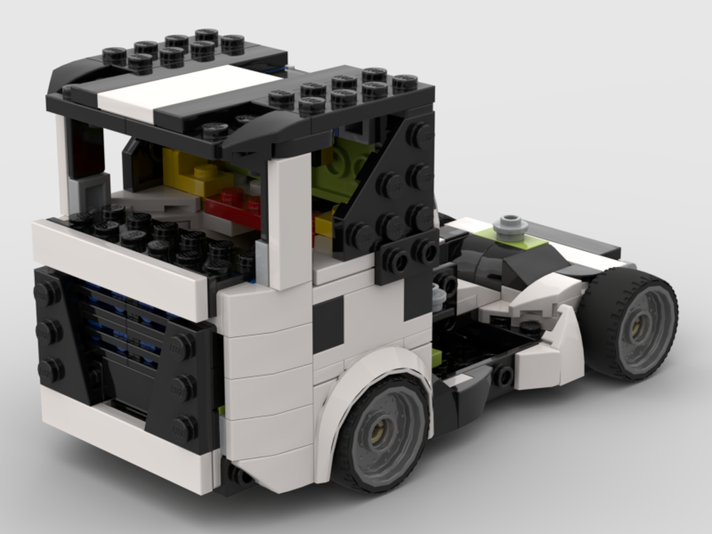 LEGO MOC European truck by TatyBE | Rebrickable - Build with LEGO