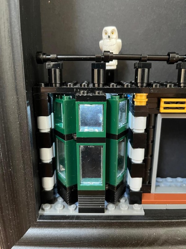 LEGO MOC Diagon Alley in photo frame by bogiboy | Rebrickable - Build ...