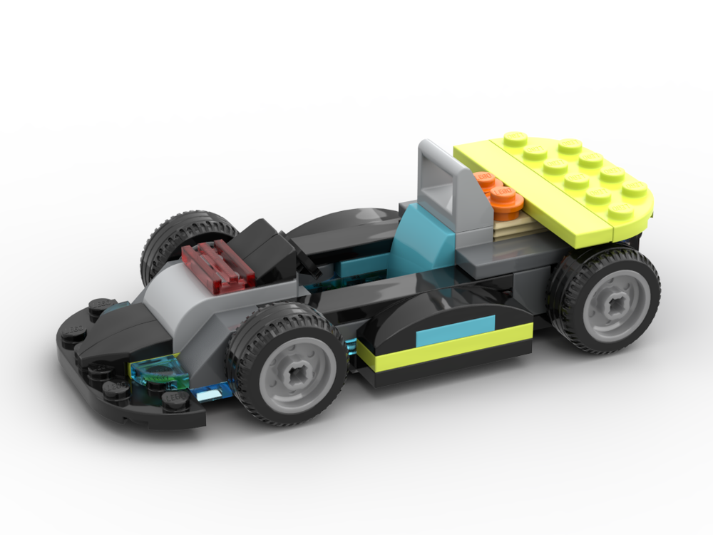 LEGO MOC 60383 Go-Kart by crazy8ron | Rebrickable - Build with LEGO