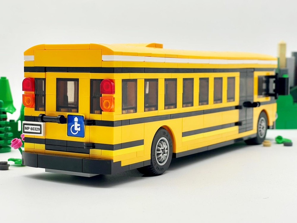 LEGO MOC School Bus by IBrickedItUp | Rebrickable - Build with LEGO