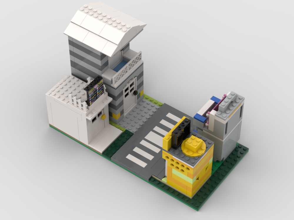 LEGO MOC Mini Brickville 2 by justinbricks1 | Rebrickable - Build with LEGO