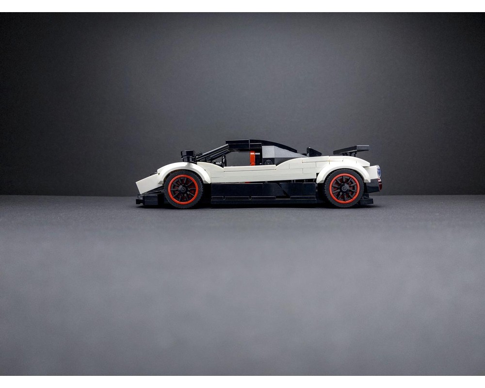 Lego Moc Pagani Zonda Cinque By Sfhbricks Rebrickable Build With Lego