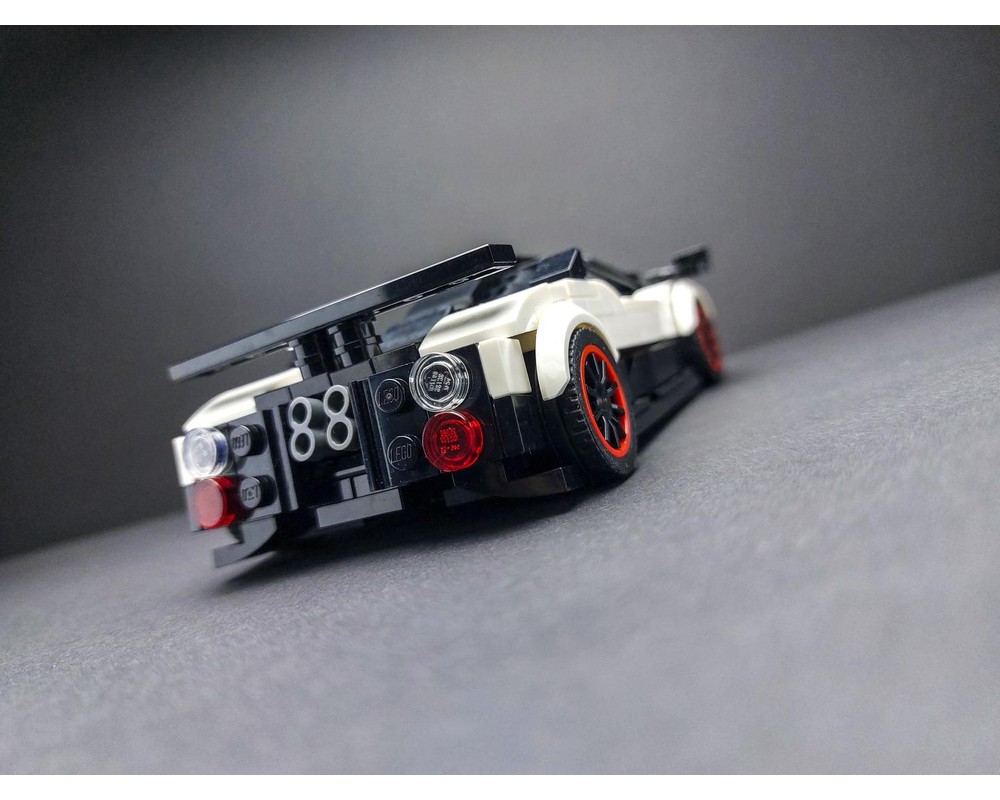 Lego Moc Pagani Zonda Cinque By Sfhbricks Rebrickable Build With Lego