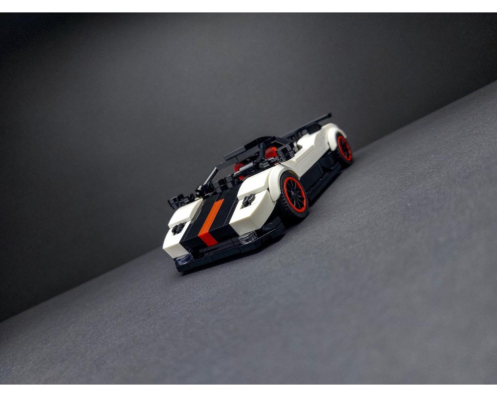 Lego Moc Pagani Zonda Cinque By Sfhbricks Rebrickable Build With Lego