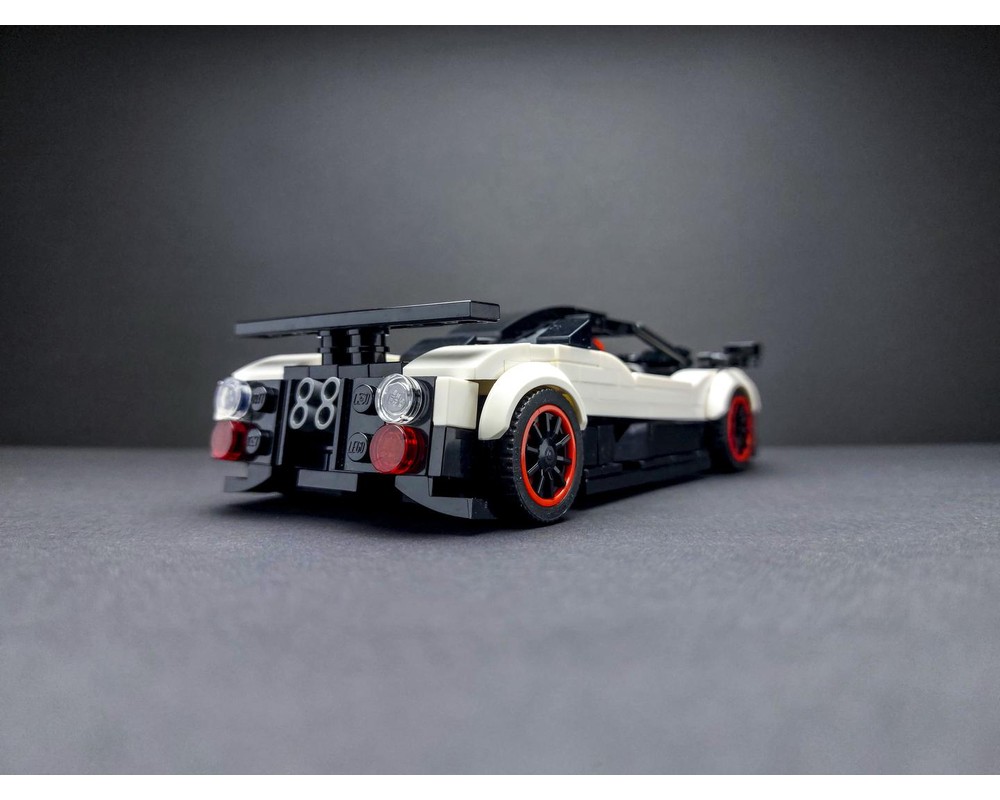 Lego Moc Pagani Zonda Cinque By Sfhbricks Rebrickable Build With Lego