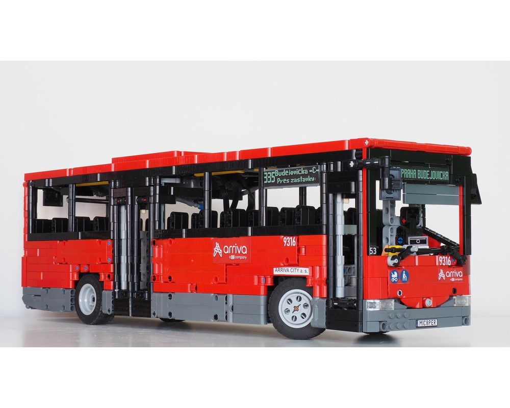 LEGO MOC Irisbus Crossway 12M Regional Bus by mic8per | Rebrickable ...