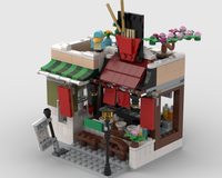 LEGO Set 31131-1 Downtown Noodle Shop (2022 Creator > Creator 3-in-1 ...